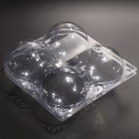 China BPA Free 4 Compartment Plastic Lunch Box 44g Disposable Food Container for sale