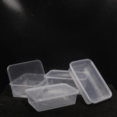 China Customized Snap On Lid PP Lunch Box Package Multi Purpose Printing Stackable Lunch Box for sale