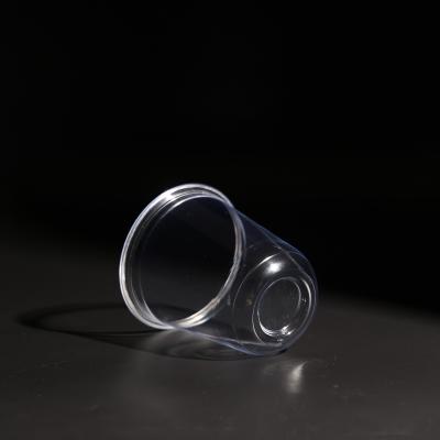 Cina Tazze PET trasparenti usa e getta da 400 ml con coperchio per tazze per bevande da succo in movimento in vendita