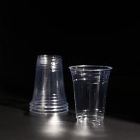 China Custom Logo Disposable PP Drinking Cups 500ml 700ml Eco-Friendly for Boba Tea Shops for sale