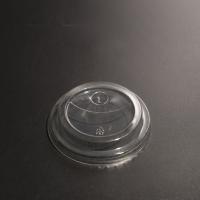 China White PP Cup with Lid 500ml 700ml Disposable Beverage Cup FDA SGS Certified for sale