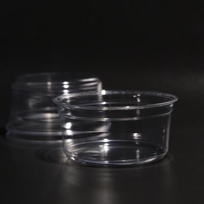 China Clear and Durable Disposables Plastic Tumblers 90mm Bottom Diameter for Needs for sale