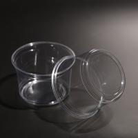 China Disposable Plastic Drinking Cups 117mm 500pcs Clear PS Biodegradable Compostable for sale