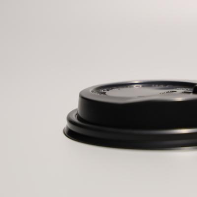 China Sip Hole Plastic Drinking Cup Cover Plastic Cup Lid Designed To Fit Standard Cups Providing Spill Resistance and Maintaining Beverage for sale