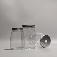 China Food Grade PET Plastic Bottles 250ml to 2L High Clarity Non Stackable Custom Logo for sale