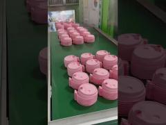 Colorful  PP Lid Disposable PP Cups Lid For Juice Cups