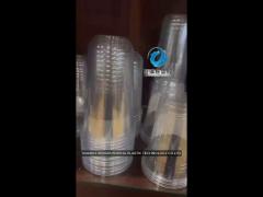 customized logo plastic disposable cups 1000pcs carton packaging with 7 days sample time and 50000pc