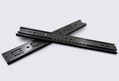 China 4209 Full Extension Three Folds Side Mount Telescopic Channel Drawer Slide for sale