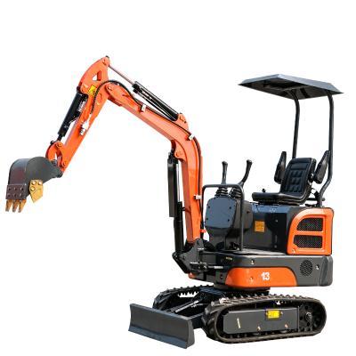 China Farms Shanding sale excavator low price felling machine trailer china 1.2 ton new mini excavator breaker digger for sale