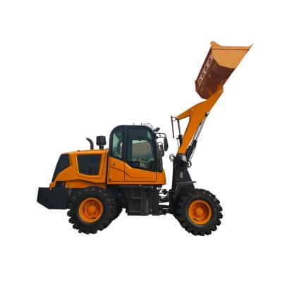 China Hotels Wholesale Best Quality High Power Wheel Mini Tractor Backhoe Loader Digging Loader for sale