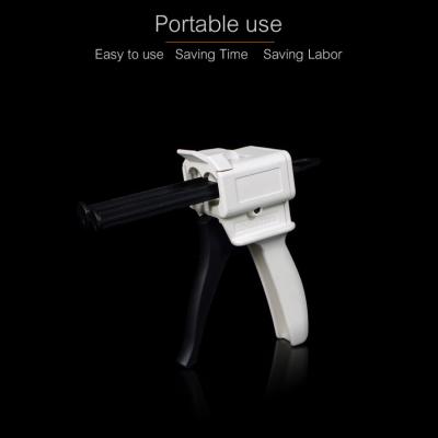中国 シリコーンの印象の物質的な歯科シリコーンの管のスクイーザ銃の注入は75ml 4:1の10:1をつける 販売のため