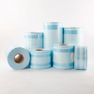 中国 殺菌の袋の平らな袋の歯科消耗品の製造業者をヒート シールする歯科Gusseted巻き枠 販売のため