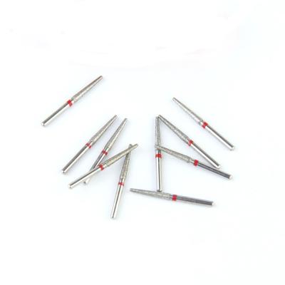 Cina Pacchetto negoziabile ad alta velocità dello stinco dentario di Diamond Polishing Fine Burs 1.595mm in vendita