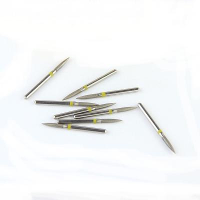Cina FG Diamond Polishing Burs Extra Fine dentario per l'imballaggio negoziabile ad alta velocità di Handpiece in vendita