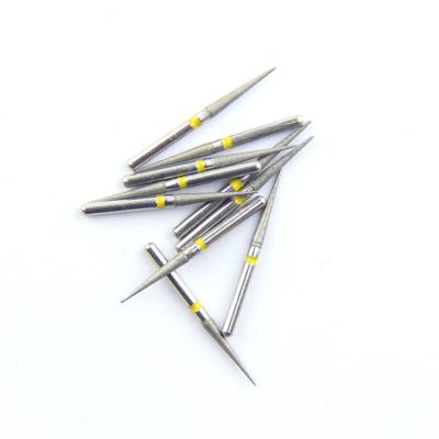 Cina FG Diamond Polishing Burs Extra Fine dentario per l'imballaggio negoziabile ad alta velocità di Handpiece in vendita