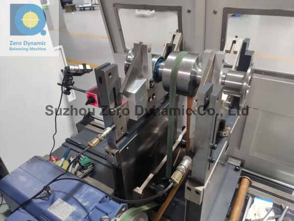 Espinilla mecánica de alta velocidad con rodamiento blando, máquina eléctrica de balanceo de ejes