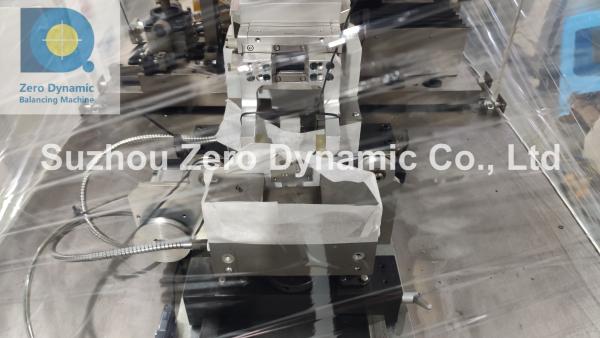 Máquina de balanceo del rotor externo de la herramienta eléctrica horizontal de dos estaciones Balancedor de corrección automática de perforación