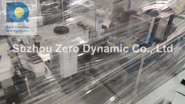 Máquina de balanceo del rotor externo de la herramienta eléctrica horizontal de dos estaciones Balancedor de corrección automática de perforación