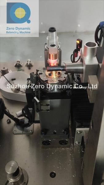 Máquina de balanceo automático del rotor exterior del motor de barrido de dos estaciones del motor eléctrico del rotor exterior del balanceador de doble plano