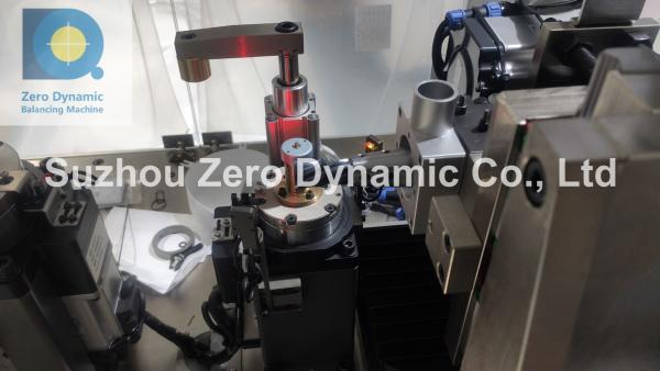 Máquina de balanceo automático del rotor exterior del motor de barrido de dos estaciones del motor eléctrico del rotor exterior del balanceador de doble plano