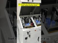 Tien stations motorverouderingstestmachine / motorverouderingstoestel