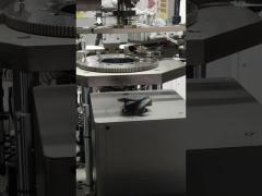 Twee stations koelventilatorblad Automatische balanceringsmachine Verticale dubbelvlak freescorrectiebalansator