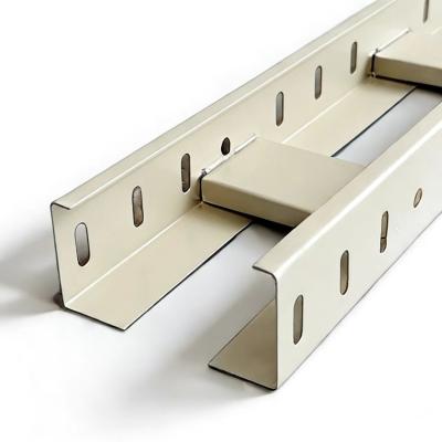 China Zinc Coated Perforated Cable Ladder zinc-aluminum-magnesium materials Cable Tray for sale
