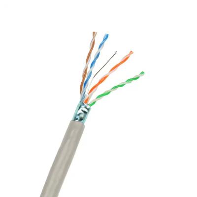 China HDPE Copper Shielding Ethernet Lan Cable , DJX Data Cable Cat5e Utp 26awg 4 Pairs for sale