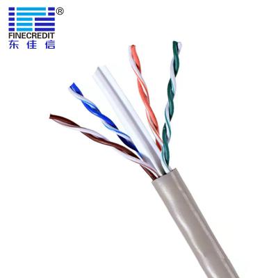 China 1000 Foot Cat6/6A UTP 23AWG Ethernet Lan Cable BC Conductor for sale