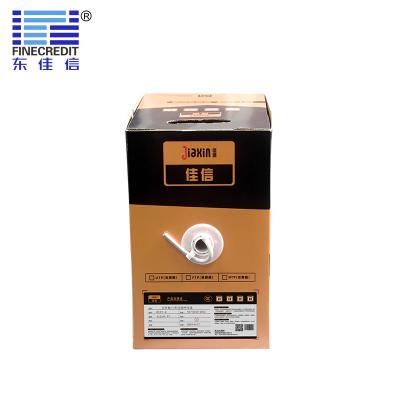 China Cat6 FTP 1000ft Ethernet Cable , 23AWG BC Conductor Single Core Copper Wire for sale