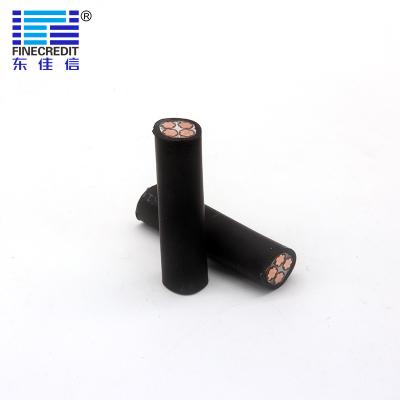 China XLPE 10mm Fire Retardant Wire , N2XY IEC 60332 Halogen Free Flame Retardant Cables for sale