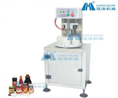 China Máquina que capsula del vacío semi automático, velocidad de la máquina del lacre del casquillo en venta