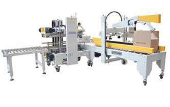 China Kundengebundene automatische Karton-Maschine 0,6 - Luftdruck 0.8mpa zu verkaufen