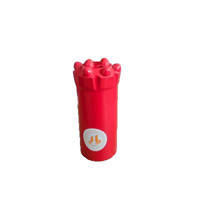China 8 Tooth 49mm R32 Threaded Button Bit For Rock Drilling In Medium Hard / Hard Formations for sale