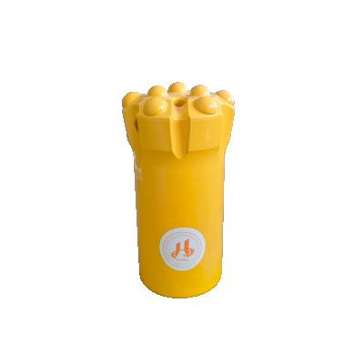 China 9 Tooth 65mm T38 Thread Button Bit For Heavy Duty Rock Drilling / Mining for sale