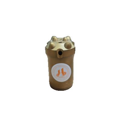 China 6 Tooth Button Rock Drill Bit High Impact Low Downtime 43mm Diameter for sale