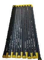 China HEX22 HEX25 Integral Drill Steel , Solid Rock Drill Rod For Quarry / Mining for sale