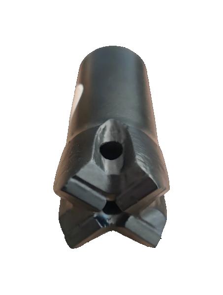 Quality 44mm 4 Blade Cross Drill Bit For Efficient Chip Removal / Anti Jamming Rock for sale
