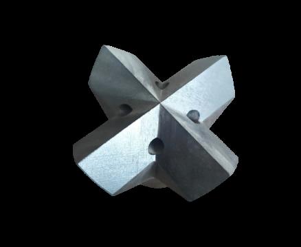 Quality R25 Threaded Cross Cut Drill Bit Wear Resistant For Blast Furnace Tapping for sale