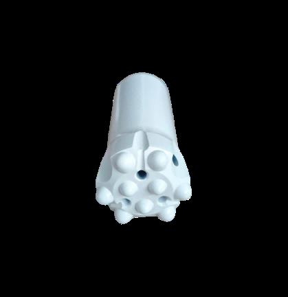 Quality 9 Tooth Configuration 48mm Diameter R32 Threaded Button Bit For Efficient Rock for sale