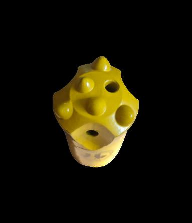 Quality 5 Tooth Layout 11° Taper Angle 64mm Compact Height Button Bit For Medium Duty for sale