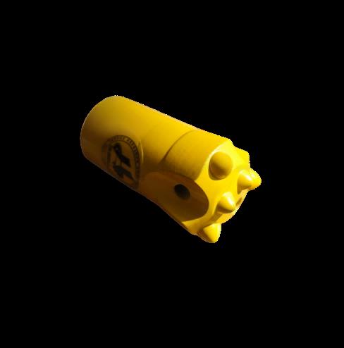 Quality 5 Tooth Layout 11° Taper Angle 64mm Compact Height Button Bit For Medium Duty for sale