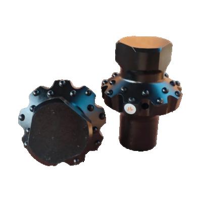 China ST58 One-piece Durable Thread Reaming Rock Bit for Roadway Excavation for sale