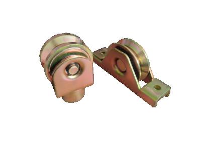 China Galvanized CNC Sliding Door Casters Shock Absorbent Wear Resistant for sale