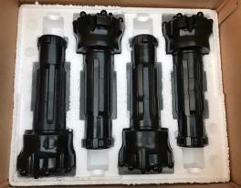 China High Air Pressure DTH Bits With Flat Face For Hard Rock Drilling In Carbon Steel for sale
