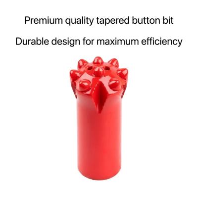 China High Precision 12° Tapered Button Bit With 70mm Long Skirt For Quarrying And Underground Mining for sale