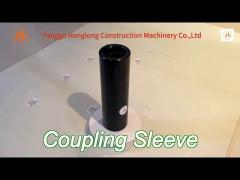 heavy duty coupling sleeve t38 wear resistant for rigid connection