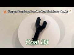 43t coal drill bit with 43mm diameter t - type two wing structure and tungsten carbide alloy