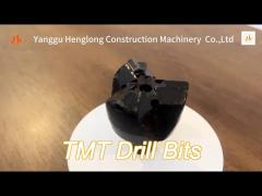 64d22 three wing drill bit with 64mm diameter and high strength tungsten carbide for blast furnace