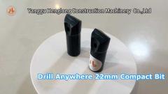 22mm Small Diameter Taper Rock Drill Bit  High Efficiency Drill Bit For Narrow Confined Spaces